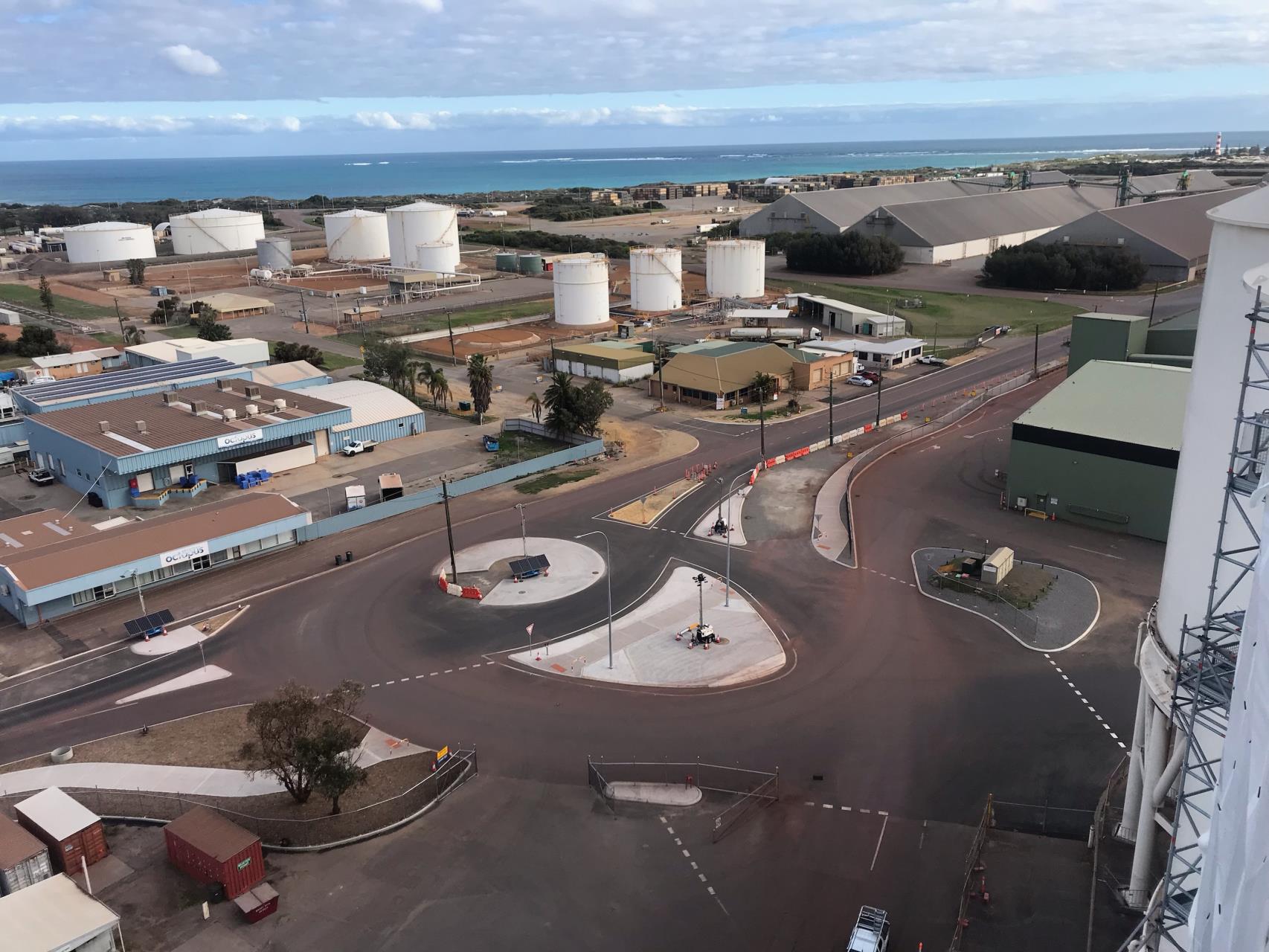 Marine Terrace Roundabout » Mid West Ports